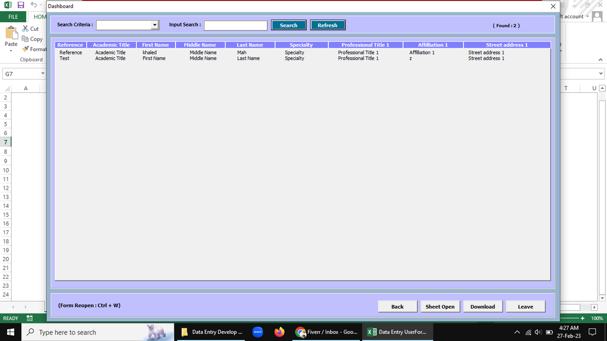 Dynamic Automated Data Entry User Form In Excel Vba Buymeacoffee 1515