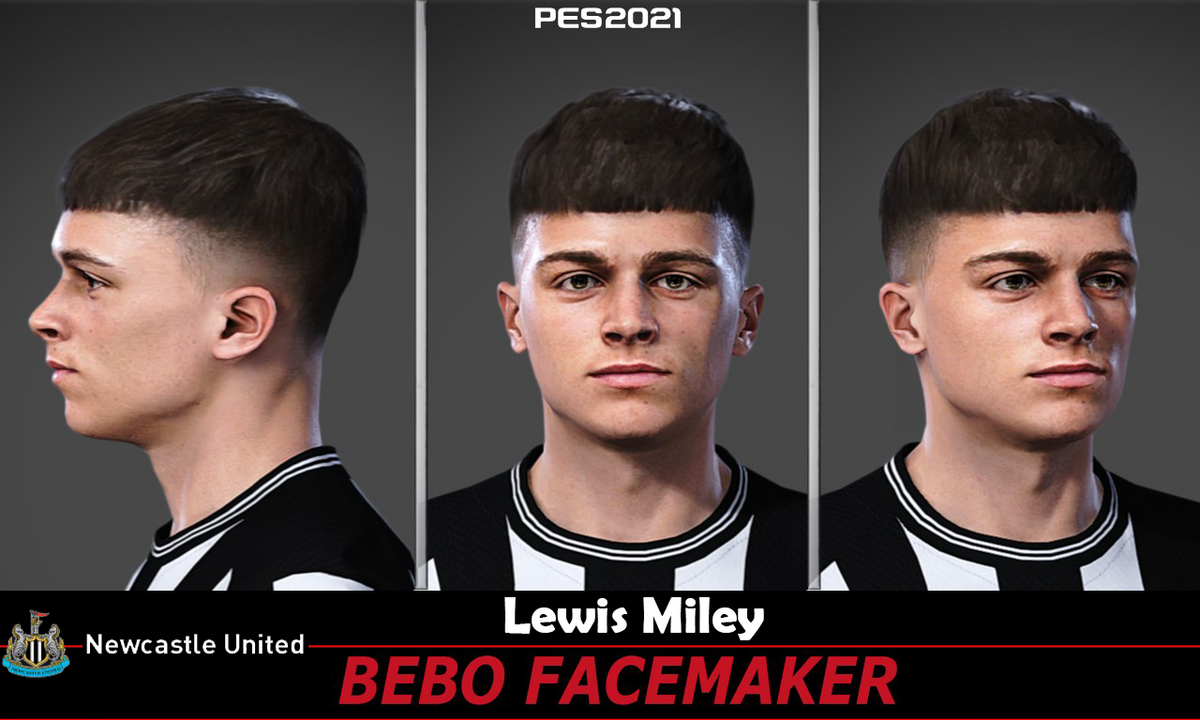 Lewis Miley by BeboFacemaker [pes21] - Buymeacoffee