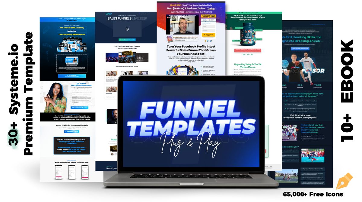 Funnel Templates - Plug & Play - Buymeacoffee