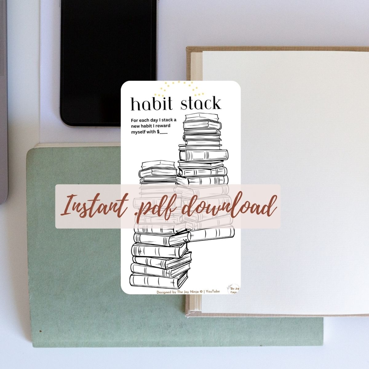 FREEBIE - Habit Stack - Buymeacoffee