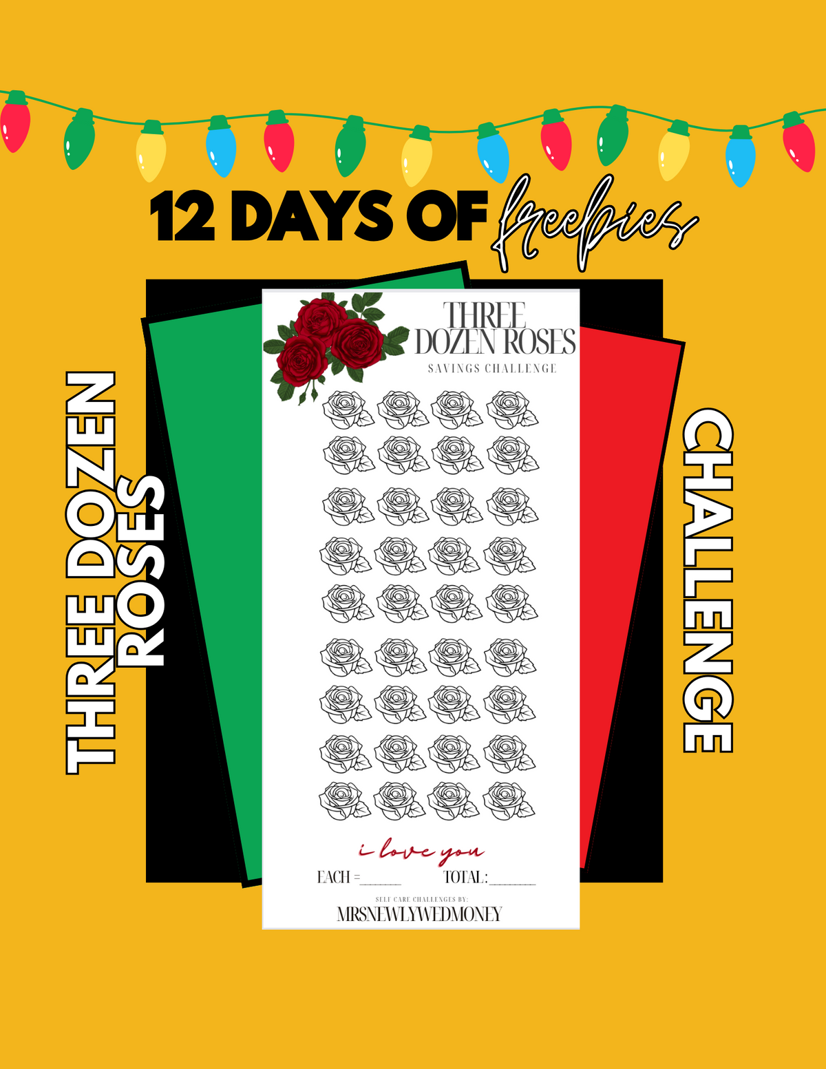 Three Dozen Roses Challenge - Buymeacoffee