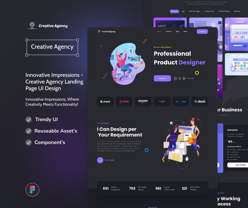 UI Unit is Here's a beautiful UI design template for your project ...