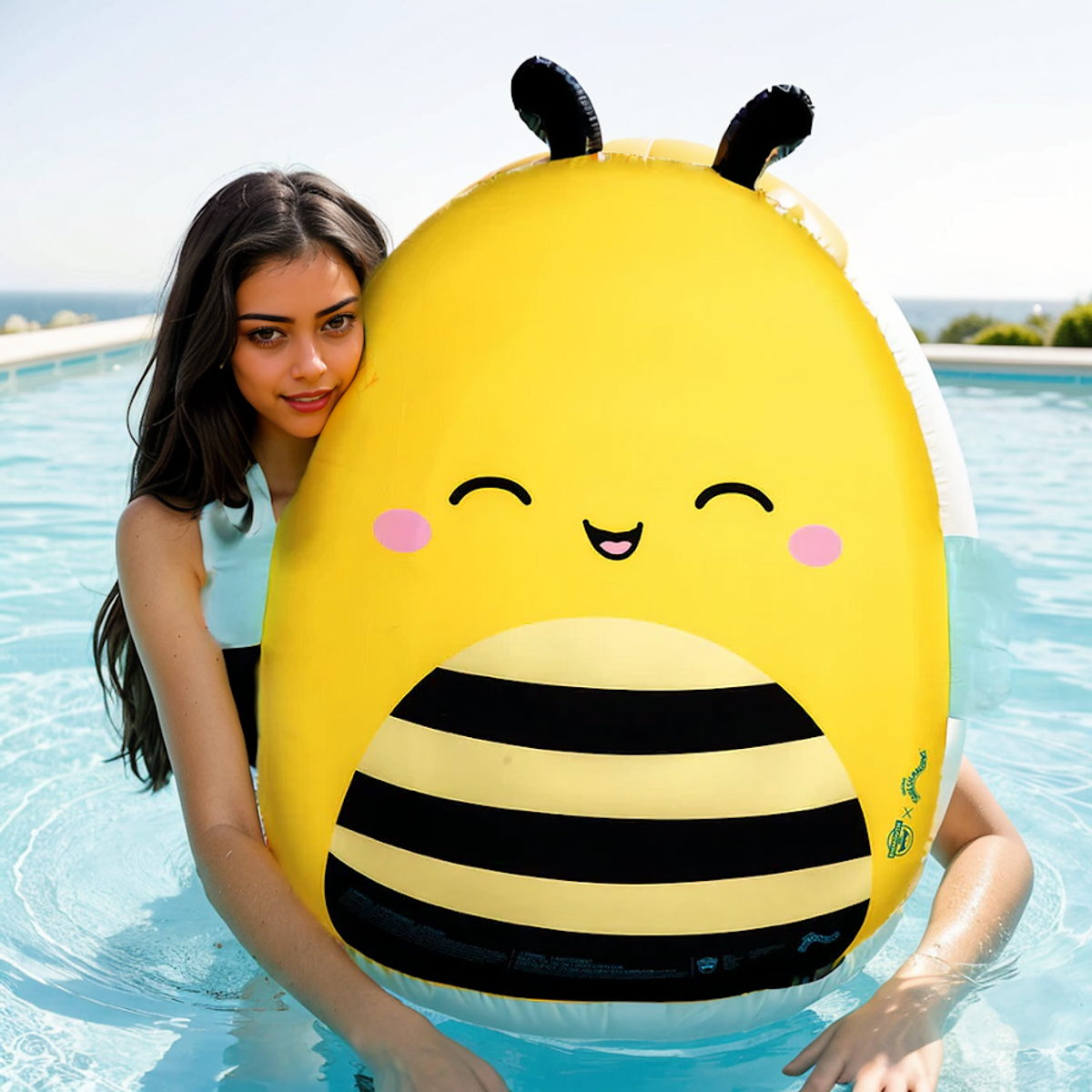 Sunny the Bee Pool Float Poster #2 - Buymeacoffee