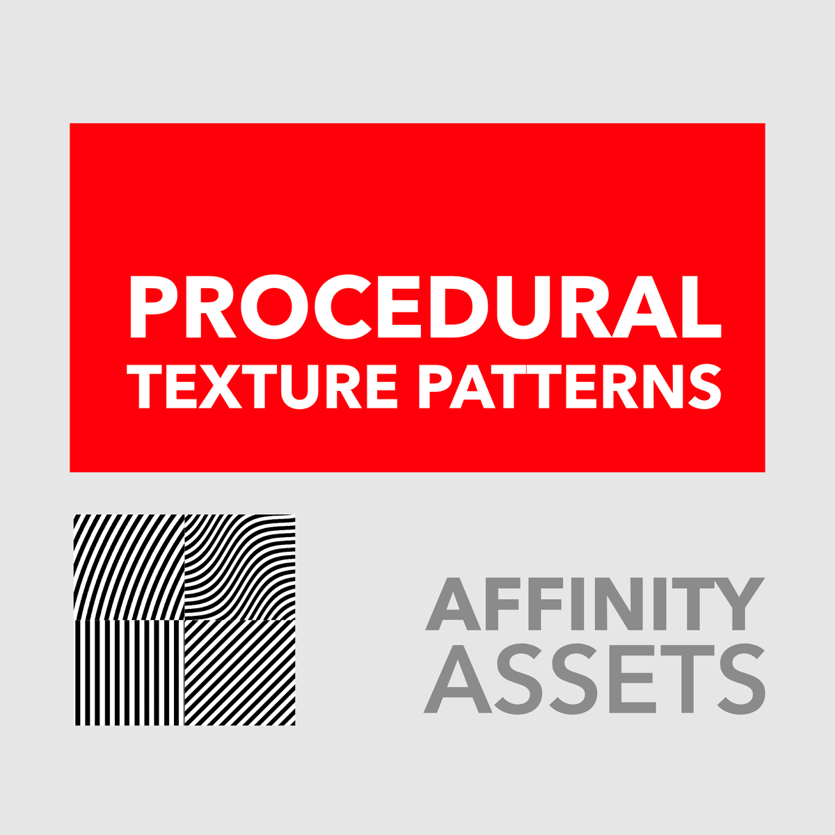 Common Procedural Texture Patterns for Affinity Photo - Buymeacoffee