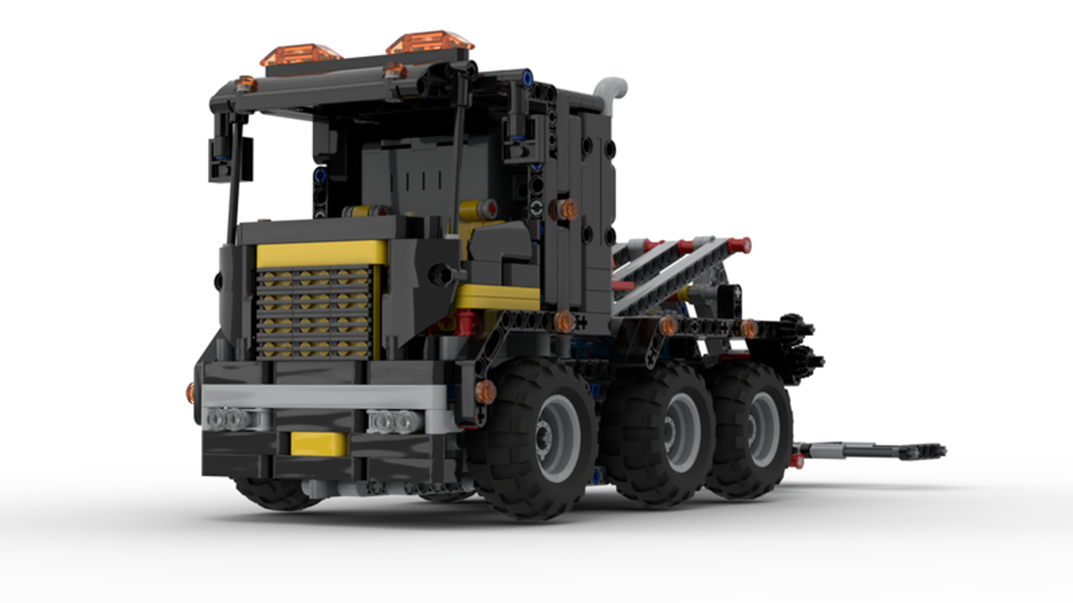 LEGO MOC Mini 24-7 Recovery Service Truck (Digital Building Instruction ...