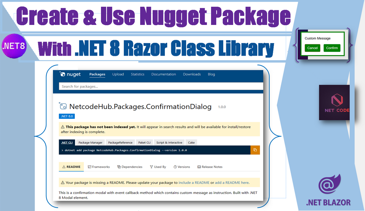 Empower Your Projects: Creating, Packaging & Integration with Razor Class Library as a NuGet ...