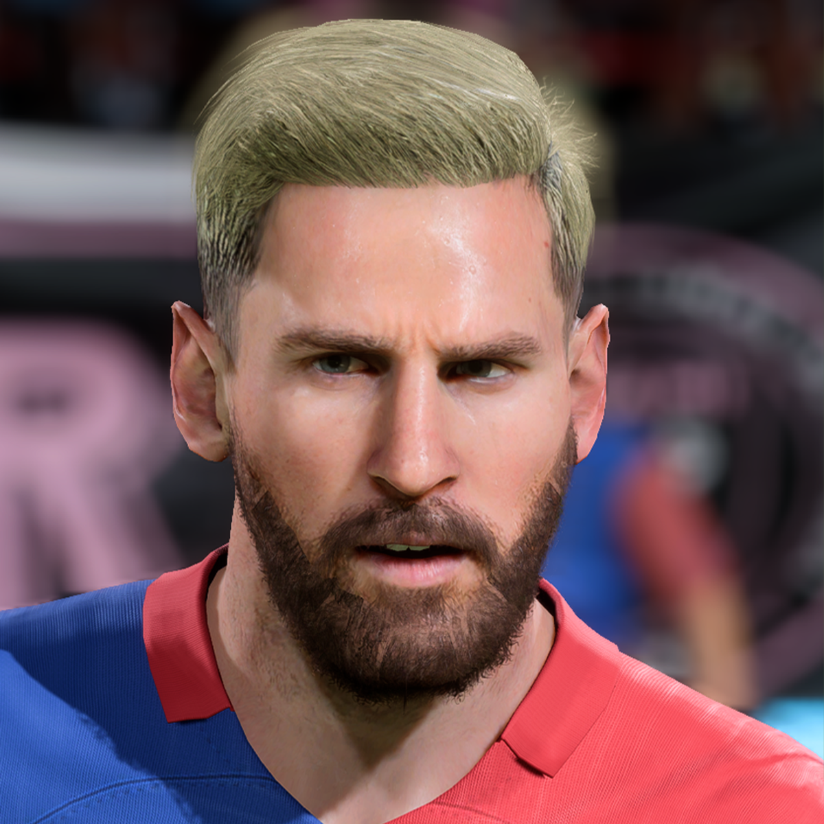 [SILVER] Lionel Messi (2017) - Platinum Hair V2 Face Mod [FC 24 ...