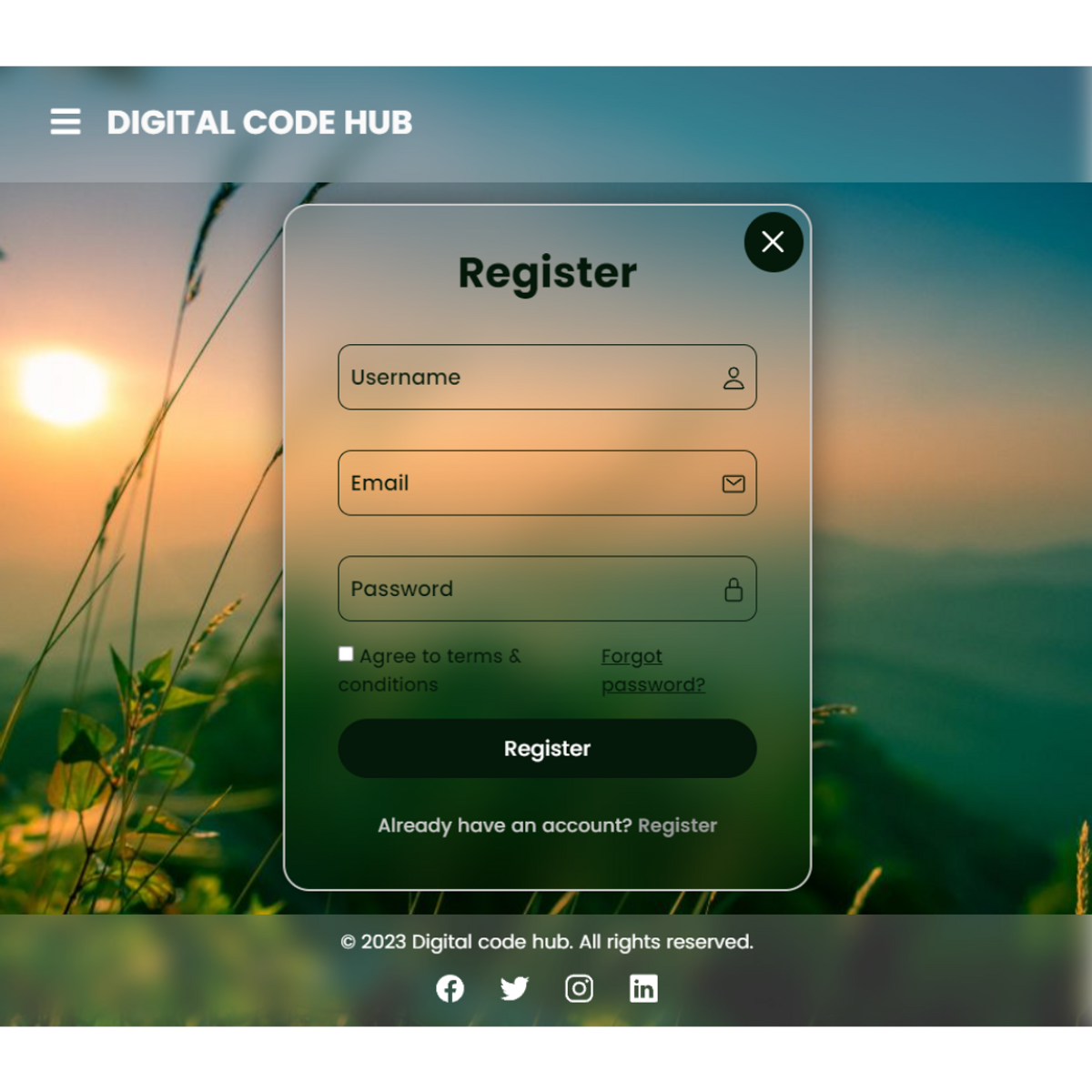 How To Create Responsive Login And Registration Form In Html Cssand Javascript In 2023 Buymeacoffee 1600