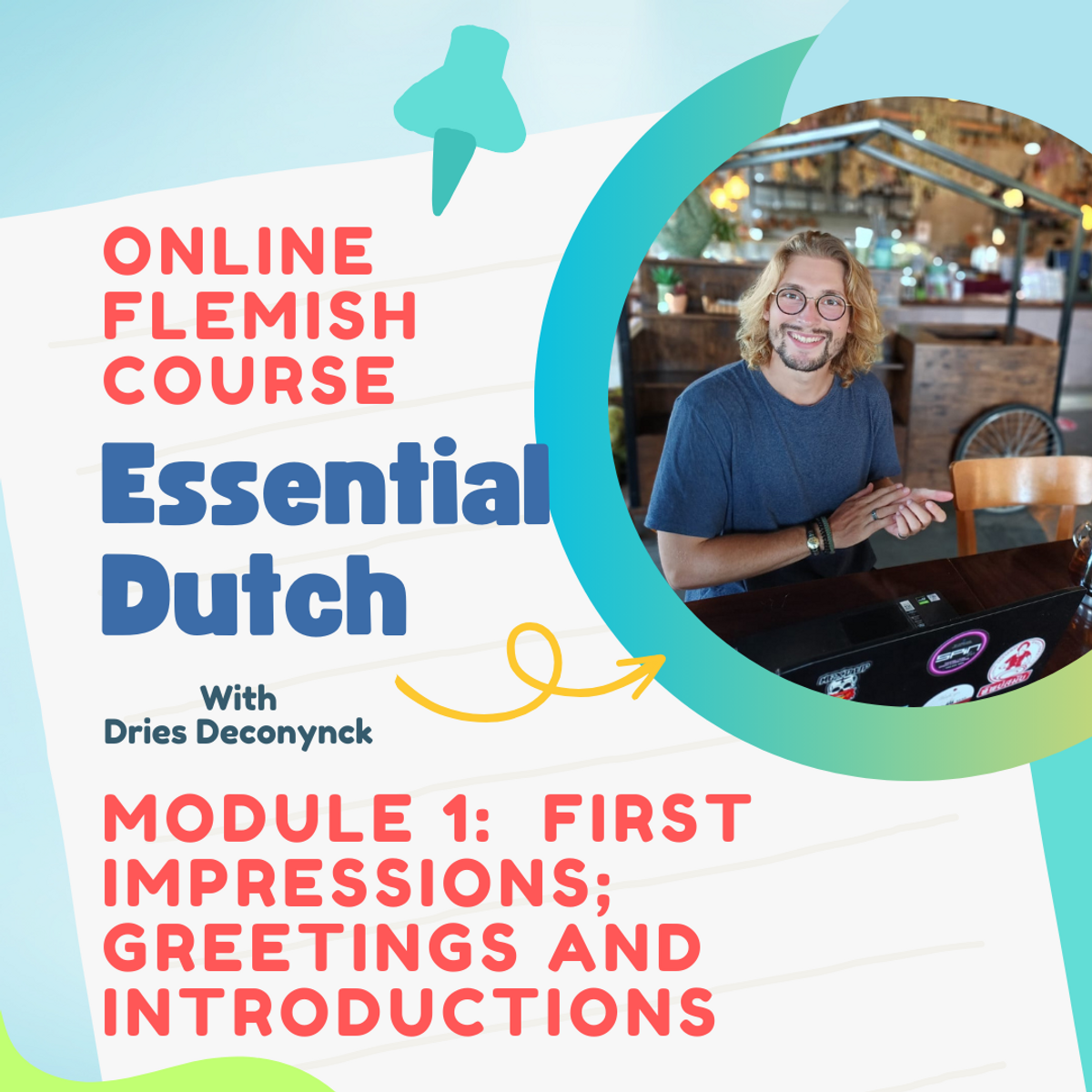 Online Dutch Course - Flemish, Module 1: First Impressions: Greetings ...