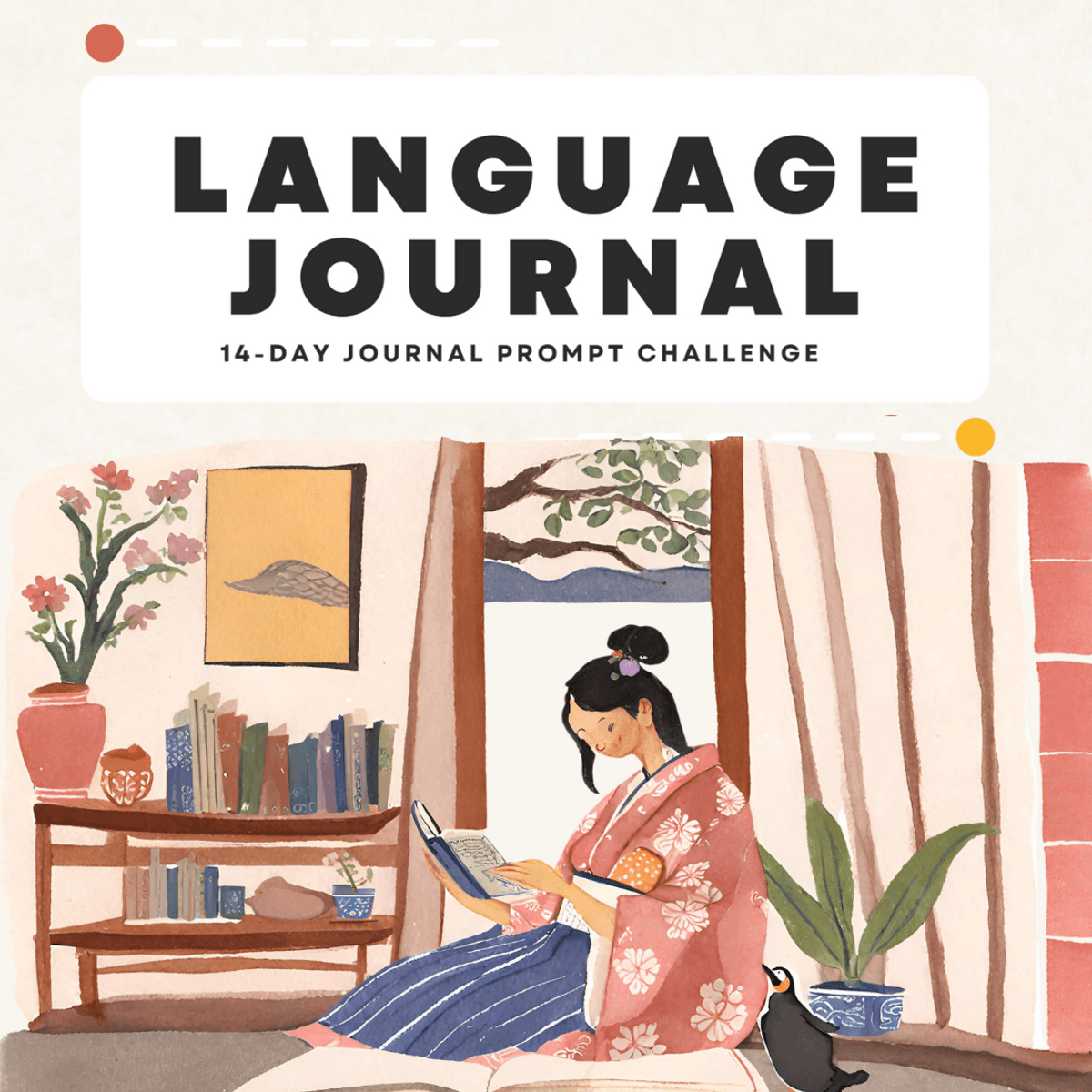 FREE 14-Day Target Language Journal (Full Page, US Letter) - Buymeacoffee