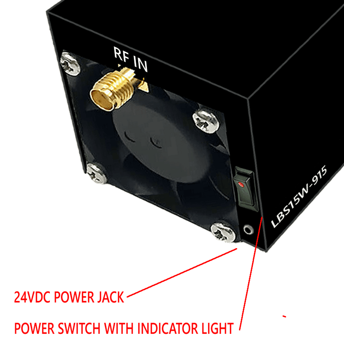 LoRa Base Station Amplifier- 18Watt – 915MHz Model Number: LBS15W-915a ...