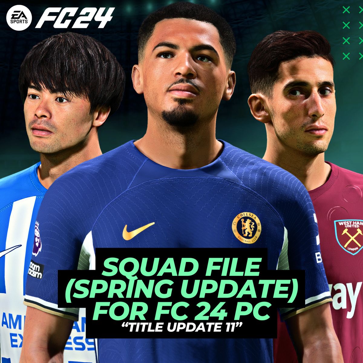 (FREE) Official EA Squads + Assets File for FC 24 #TitleUpdate14 ...