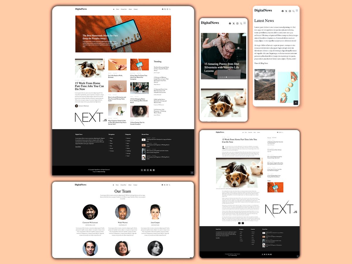 Next.js Full Stack Digital News App (MongoDB, RESTful Api) - Buymeacoffee