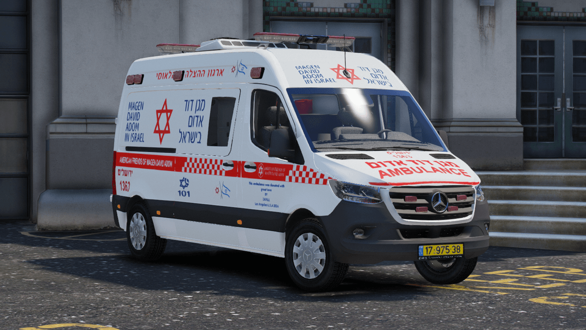 MDA Mercedes Benz Sprinter Ambulance [ELS] Add On/Replace - Buymeacoffee