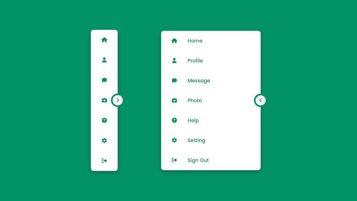 Navigation Drawer Menu - Buymeacoffee