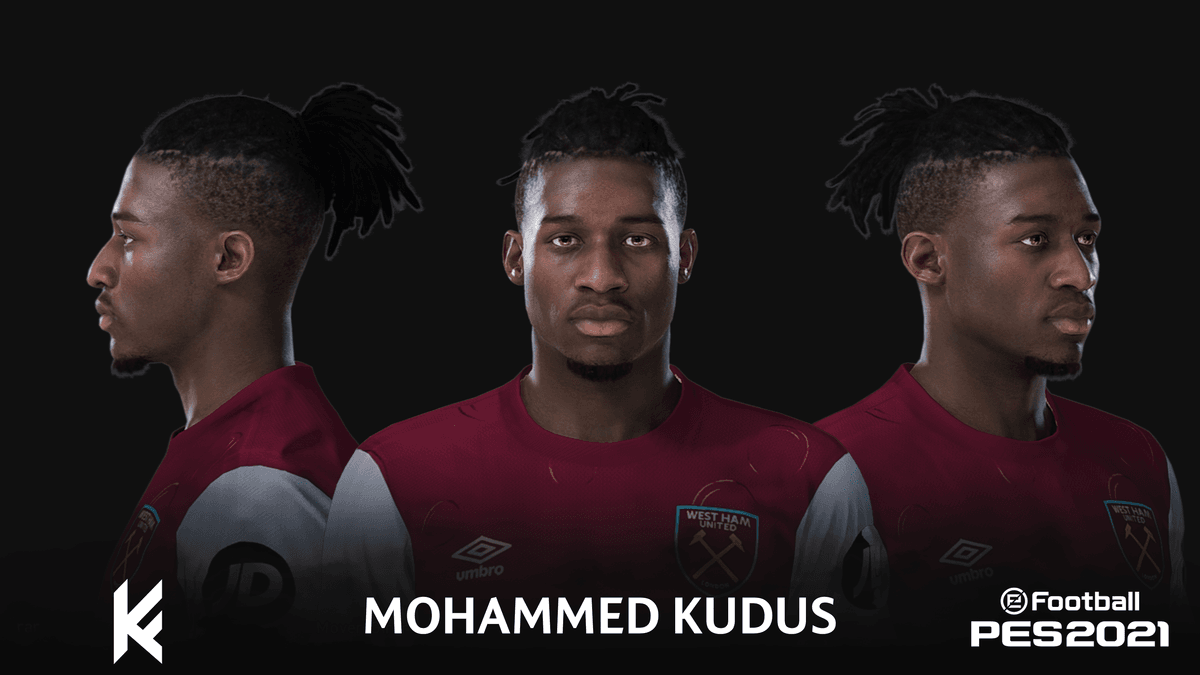 Mohammed Kudus by Kodigo Facemaker (PES 2021) - Buymeacoffee