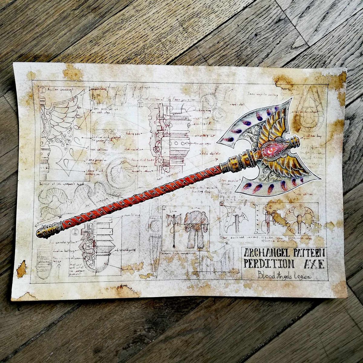 Blood Angels perdition axe - Buymeacoffee