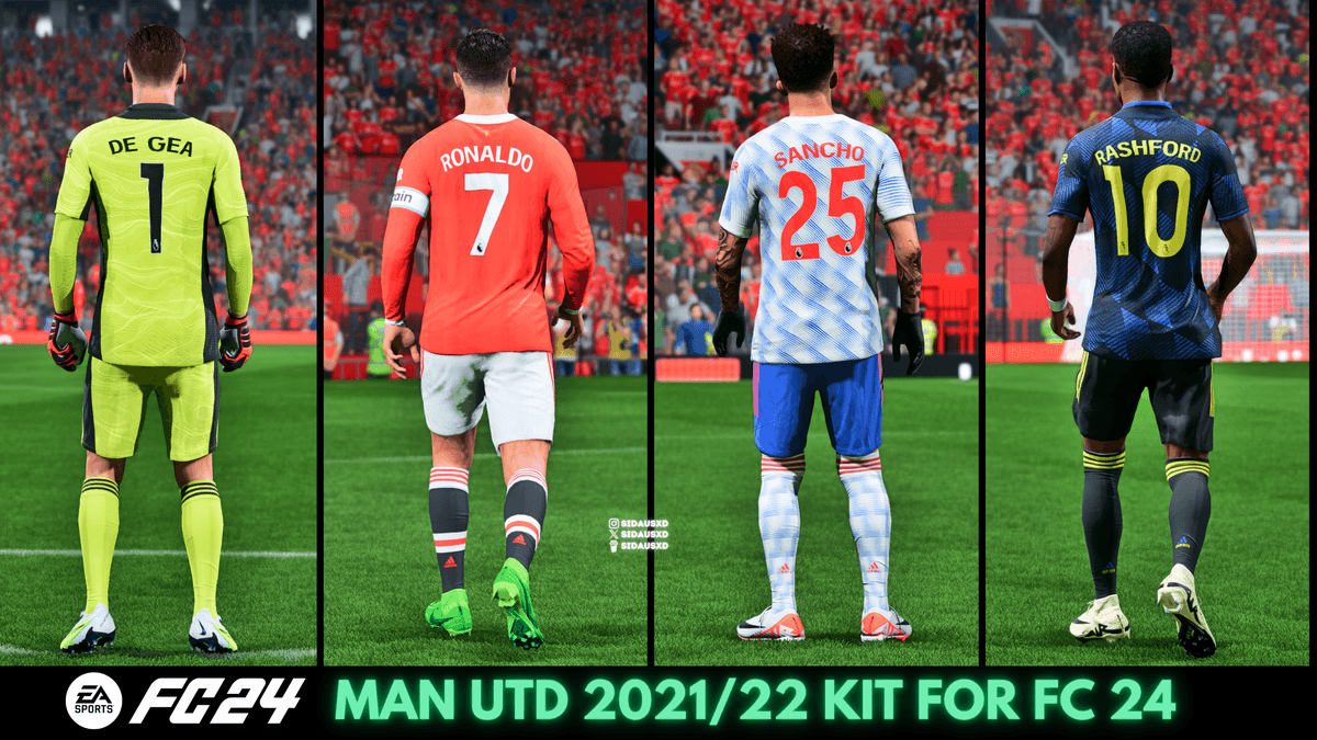 [FC24] Manchester United 2021/22 Kit - Buymeacoffee