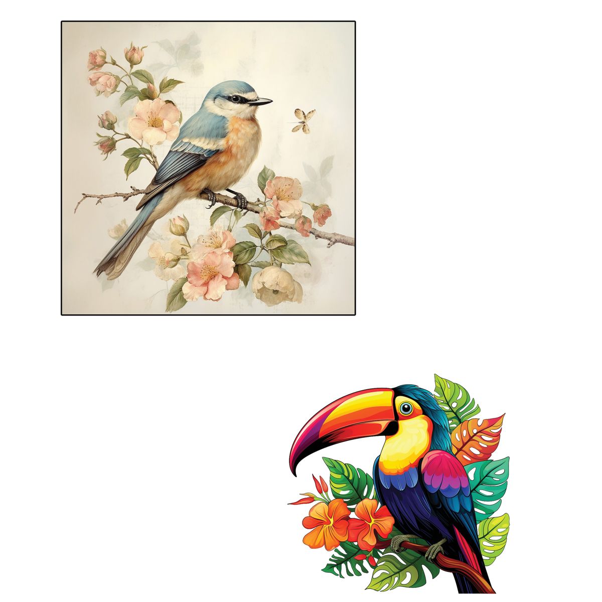 Toucan and Digi Paper - Buymeacoffee