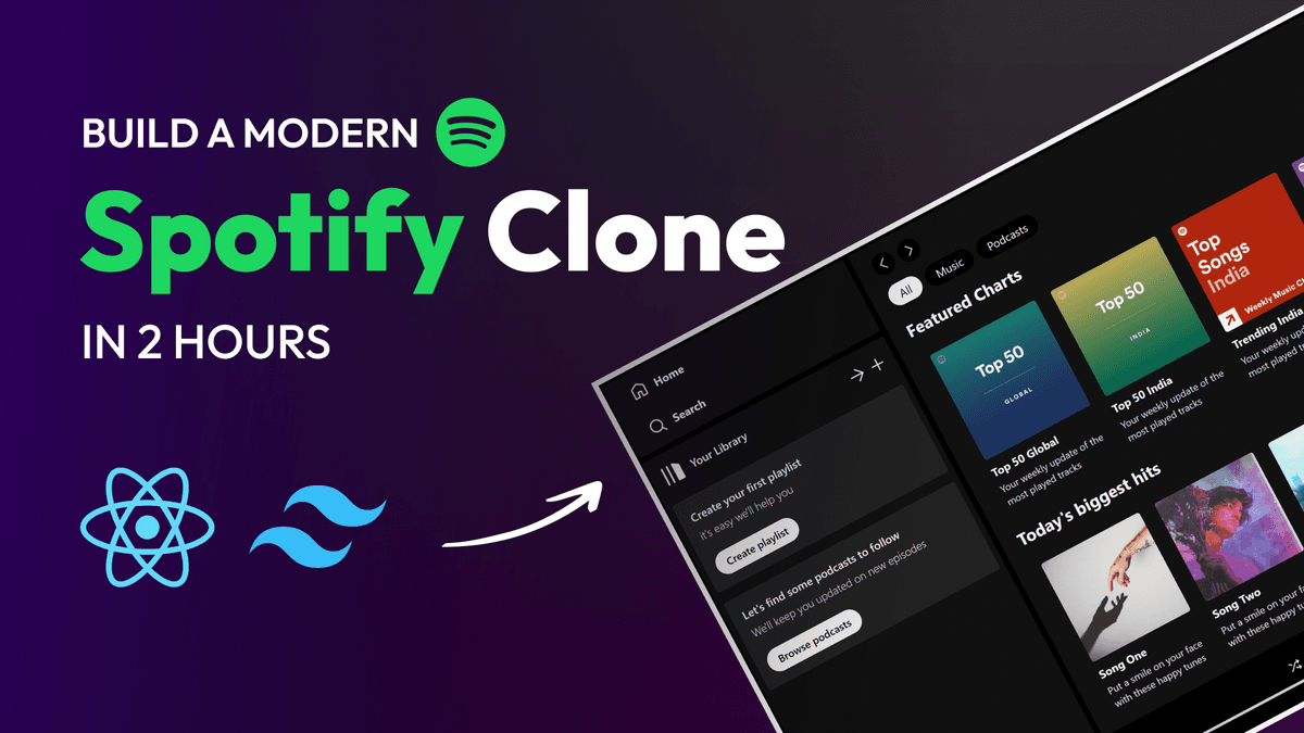 Spotify Clone Using React JS Frontend Website Code - Buymeacoffee