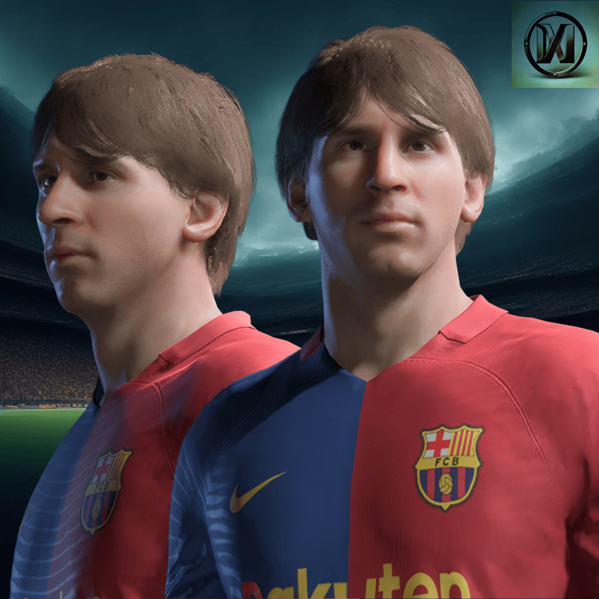 [SILVER] Lionel Messi (2011) Face Mod [FC 24] - Buymeacoffee