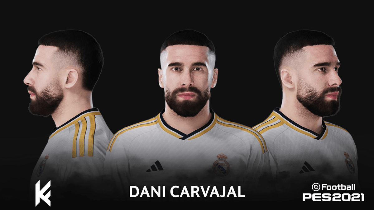 Dani Carvajal by Kodigo Facemaker (PES 2021) - Buymeacoffee