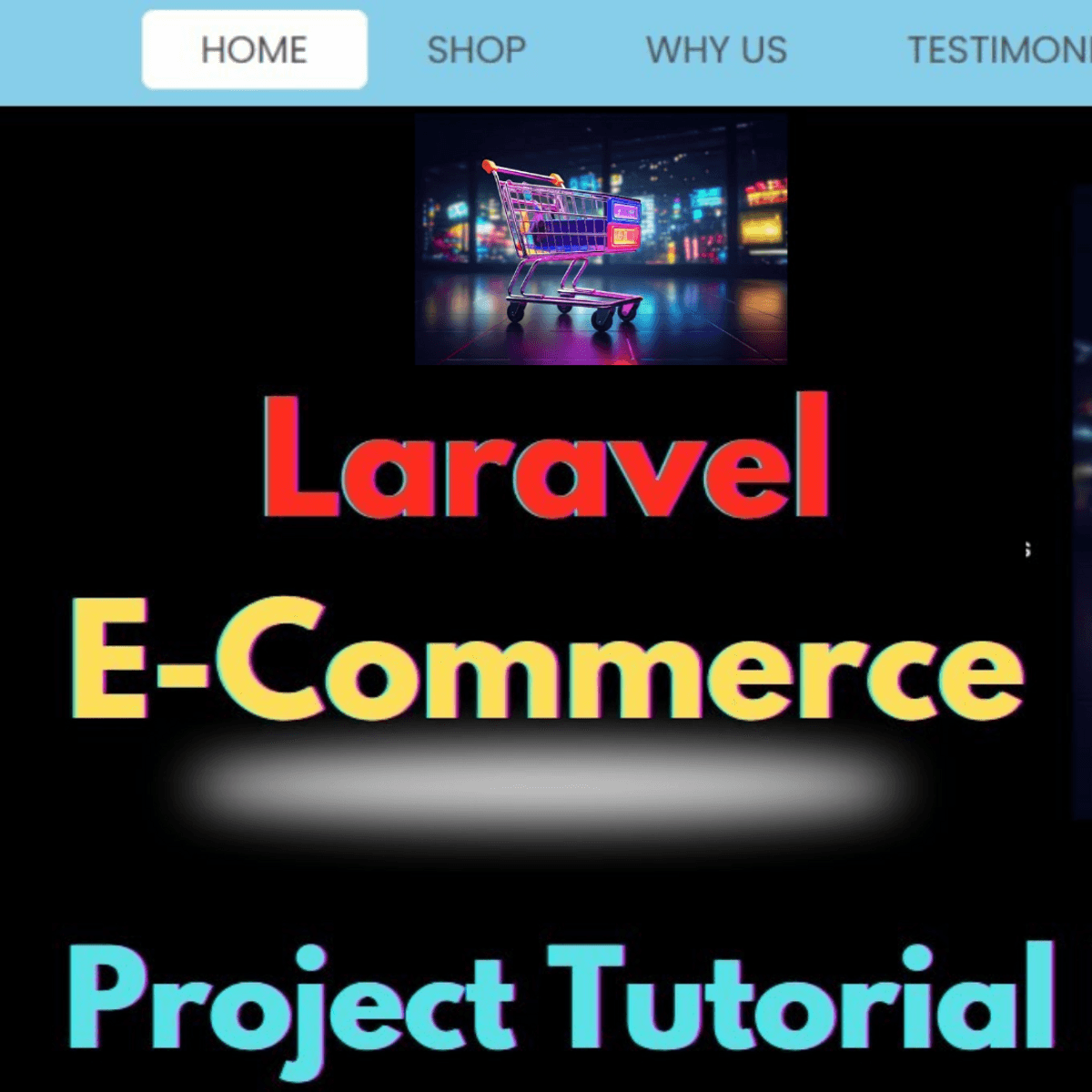 Laravel E-Commerce Project Tutorial for Beginners - Buymeacoffee