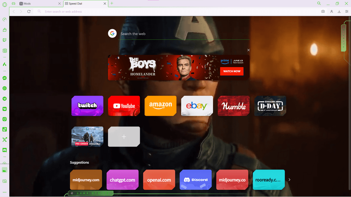 Marvel Heroes Mod For Opera GX Browser - Buymeacoffee
