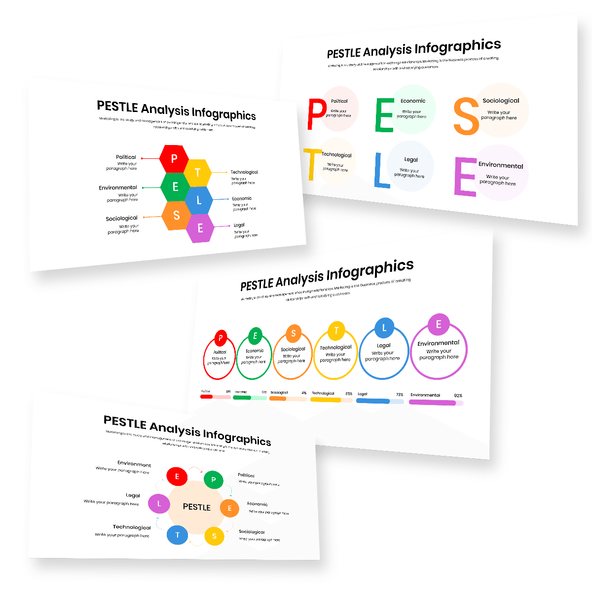 PESTLE Analysis Infographics - Buymeacoffee
