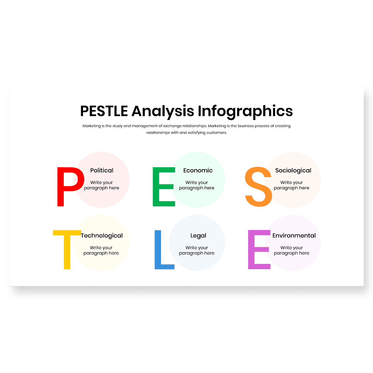PESTLE Analysis Infographics - Buymeacoffee