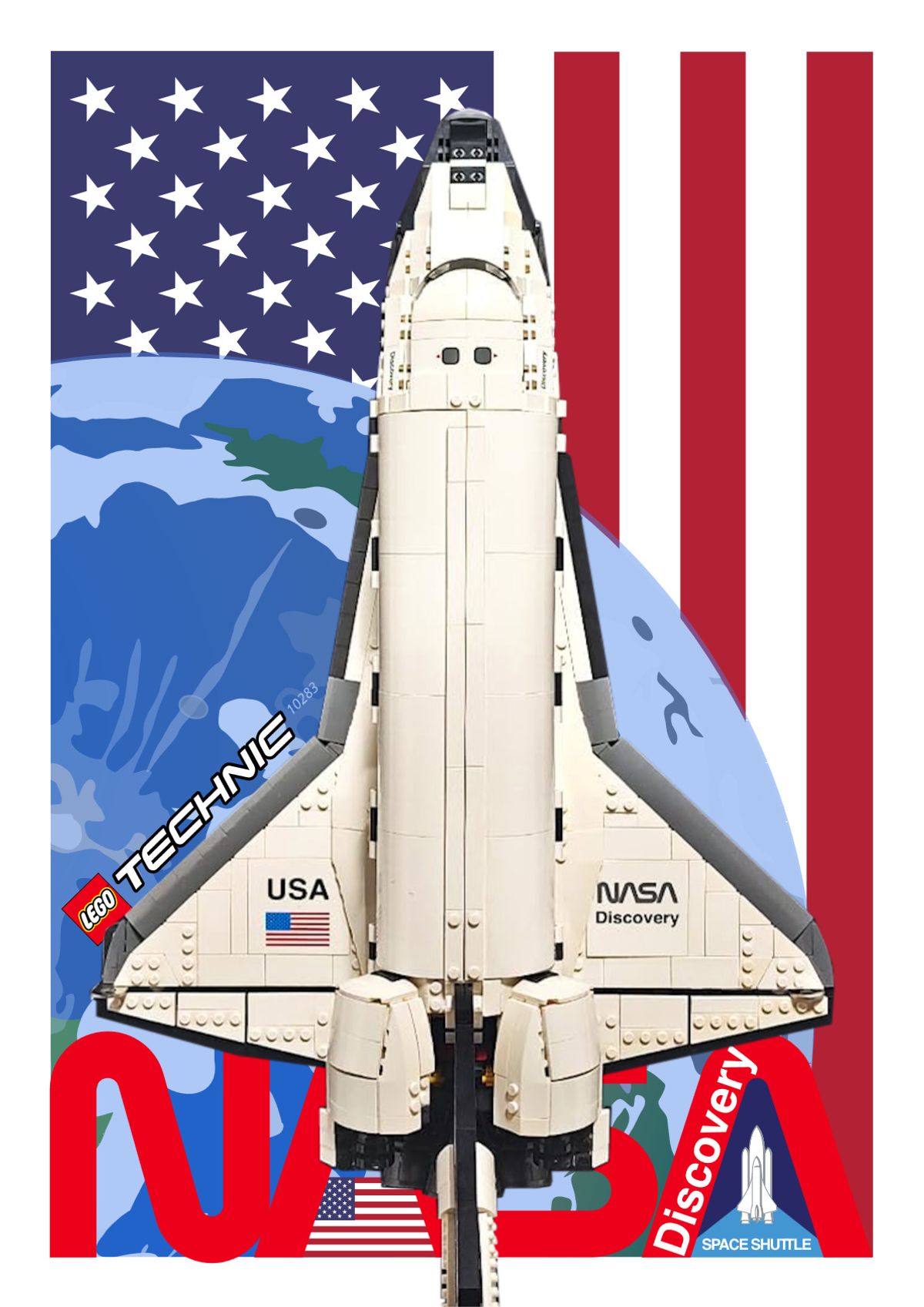space shuttle discovery size