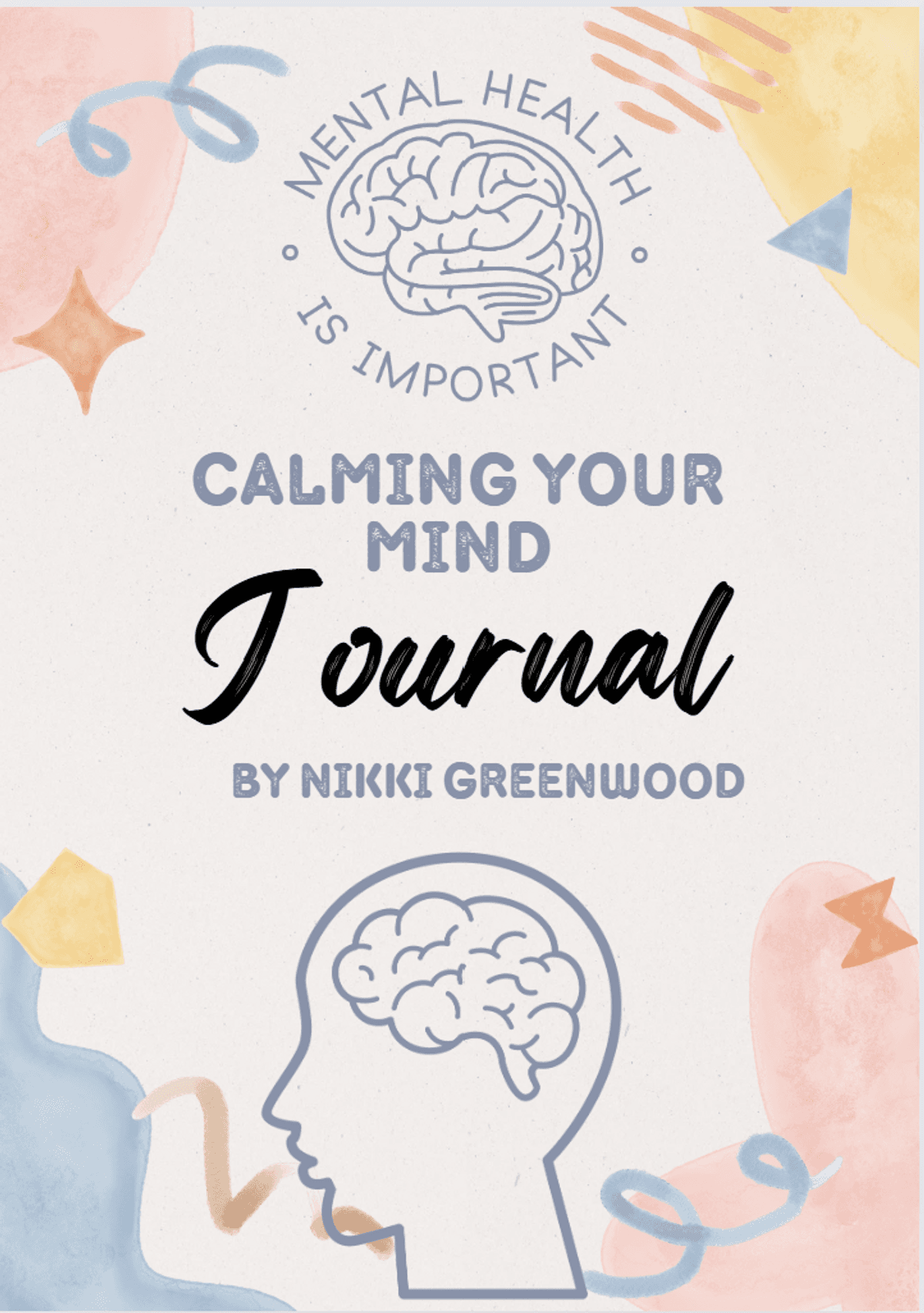Calming Your Mind Journal { Digital Download } - Buymeacoffee