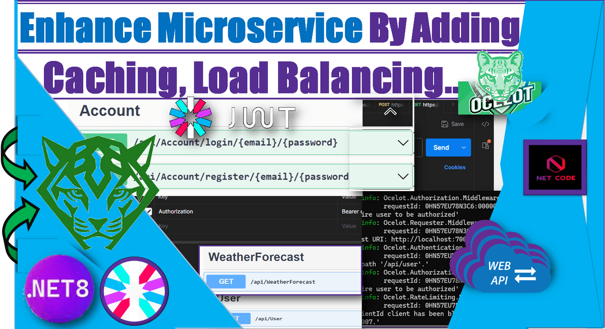 🚀 Master Microservices with Ocelot: JWT Authentication, Caching, Rate Limiting, & More! 🌟 ...