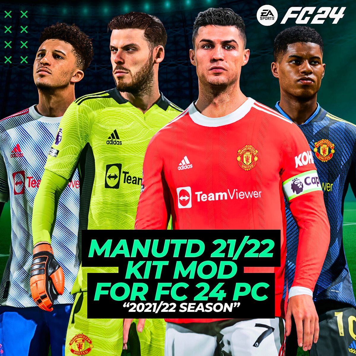 [FC24] Manchester United 2021/22 Kit - Buymeacoffee