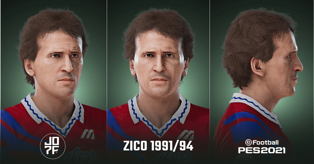 Zico 1991/94 - PES 2021 (PC MOD) - Buymeacoffee