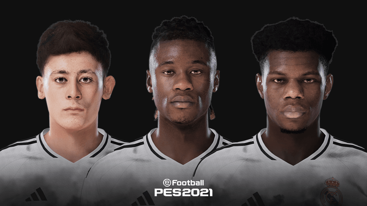 Facepack Real Madrid CF v2 by Kodigo Facemaker (PES 2021) - Buymeacoffee
