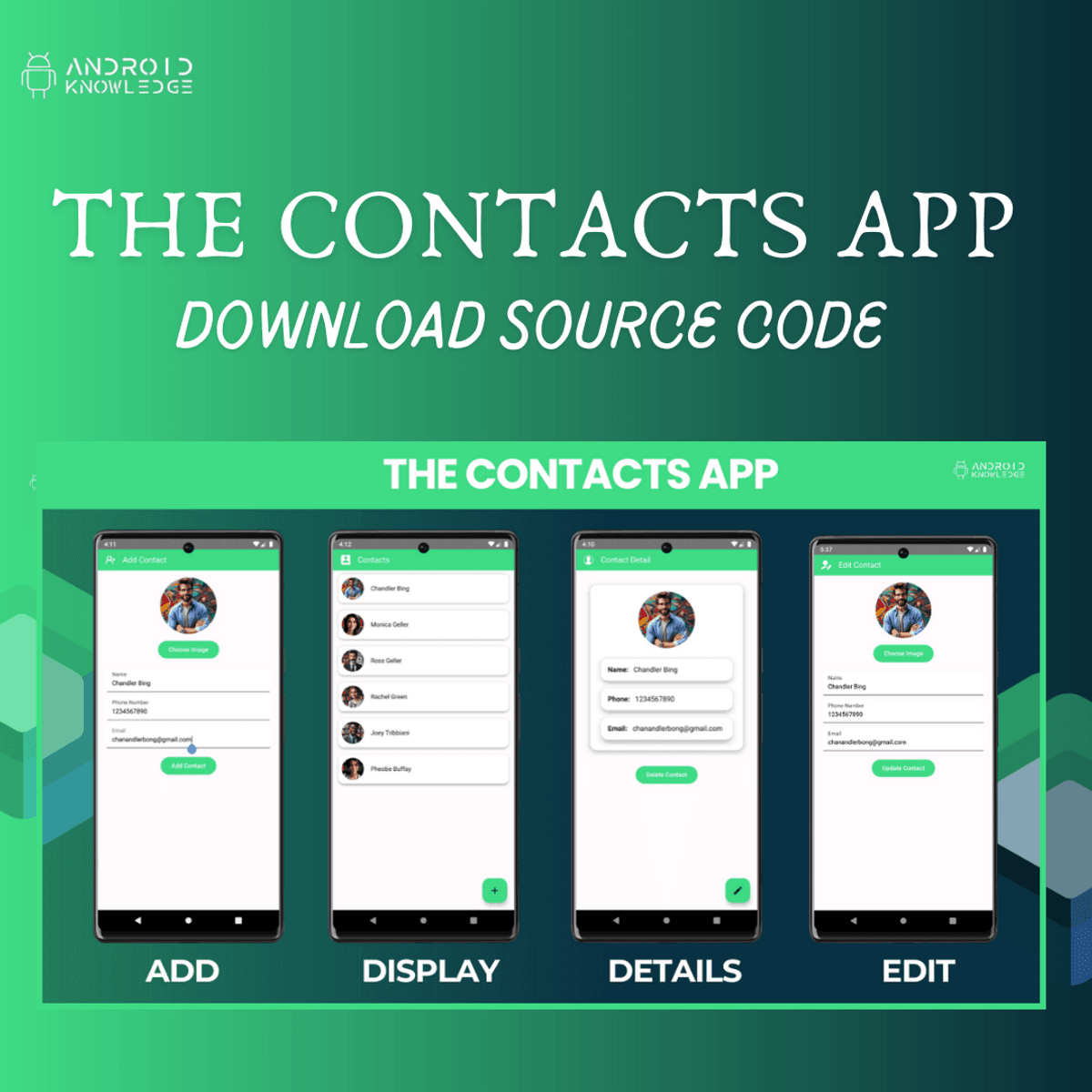 DOWNLOAD THE CONTACTS APP JETPACK COMPOSE SOURCE CODE - Buymeacoffee