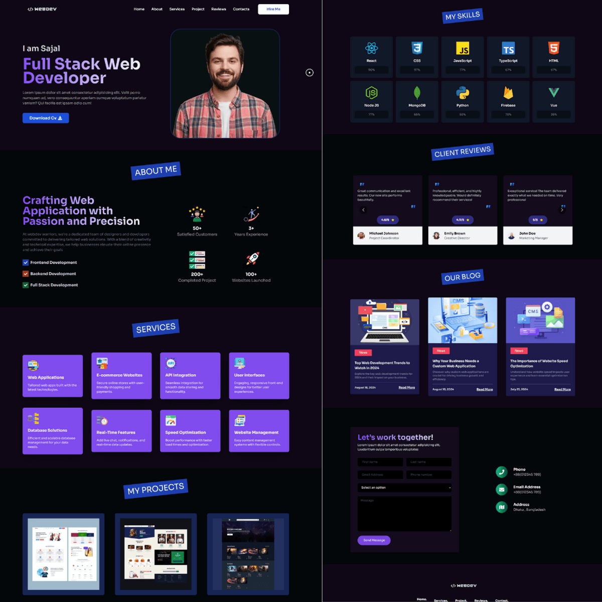 Build & Deploy a Stunning Portfolio with Next.js, TypeScript & Tailwind CSS (Full Source Code ...