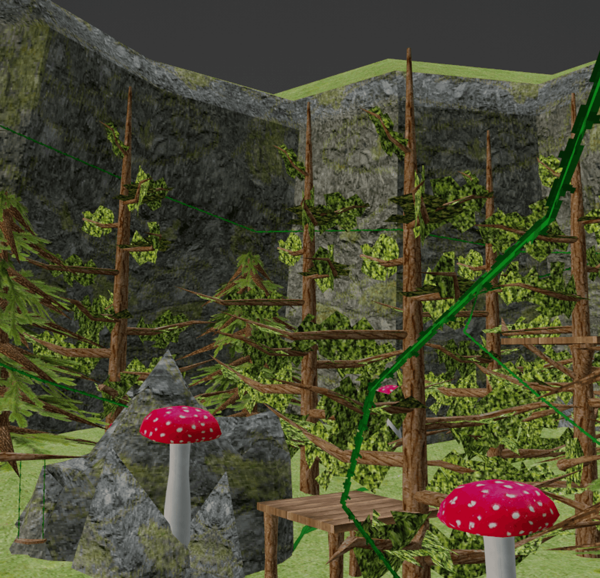 Overgrown Forest Map - Buymeacoffee