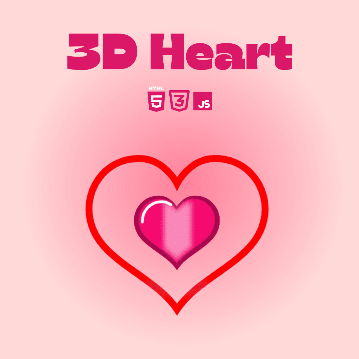 3D Heart Button for Your Website ️ (Source Code) - Buymeacoffee