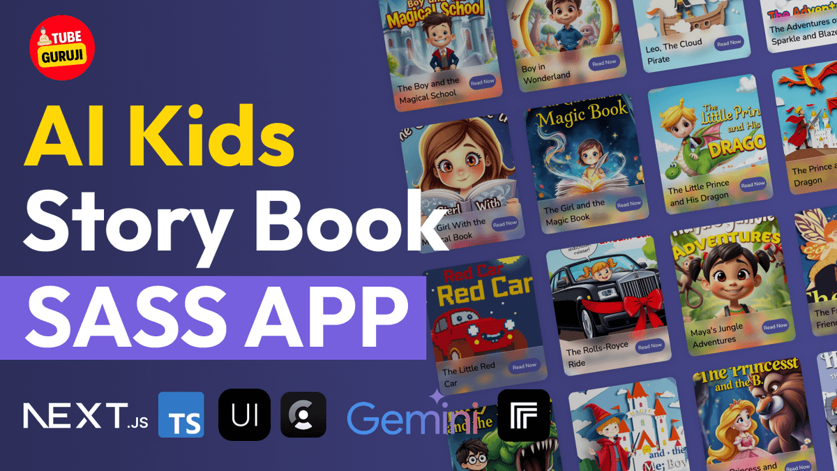 AI Kids Story Generator SASS App - Buymeacoffee