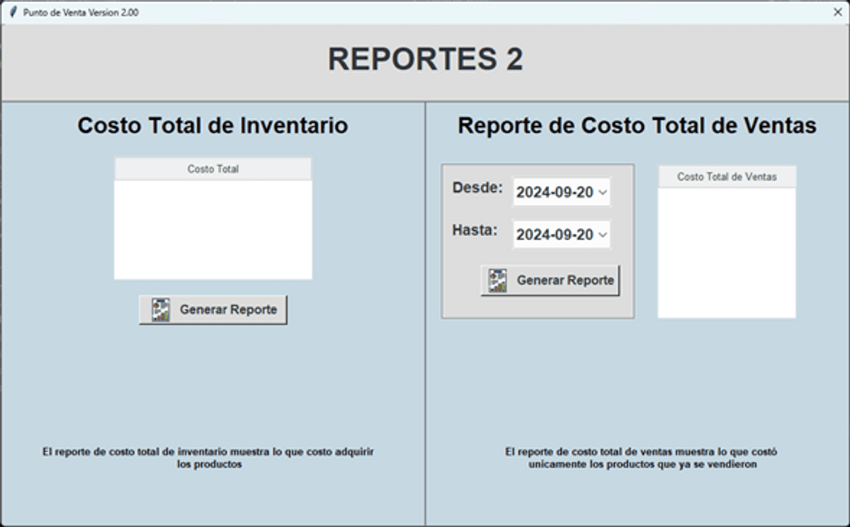 Punto de venta Versión 2.1.0 | Python Tkinter GUI - Buymeacoffee