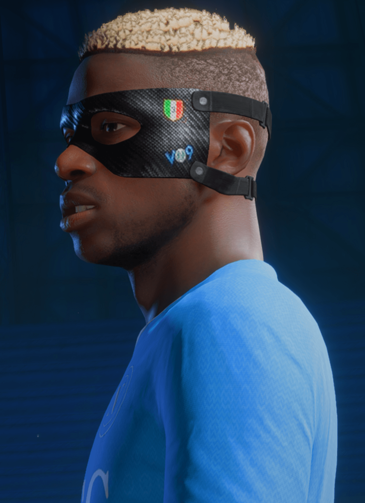 Victor Osimhen VO9 mask update for SSC Napoli EAFC 24 - Buymeacoffee