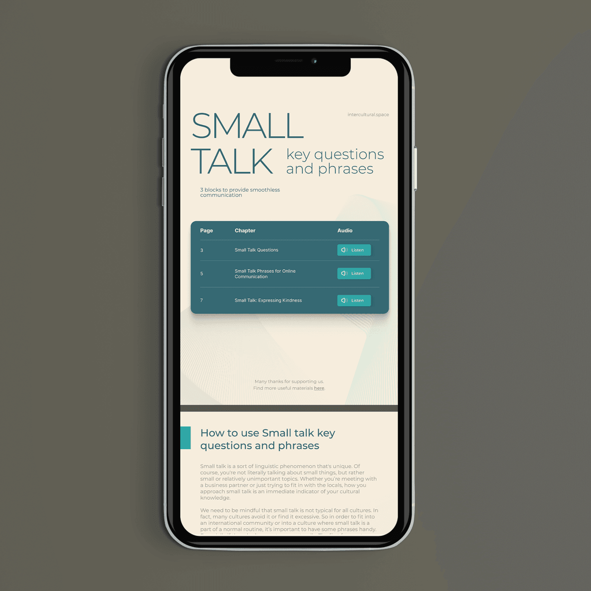 SMALL TALK KEY QUESTIONS AND PHRASES - Buymeacoffee