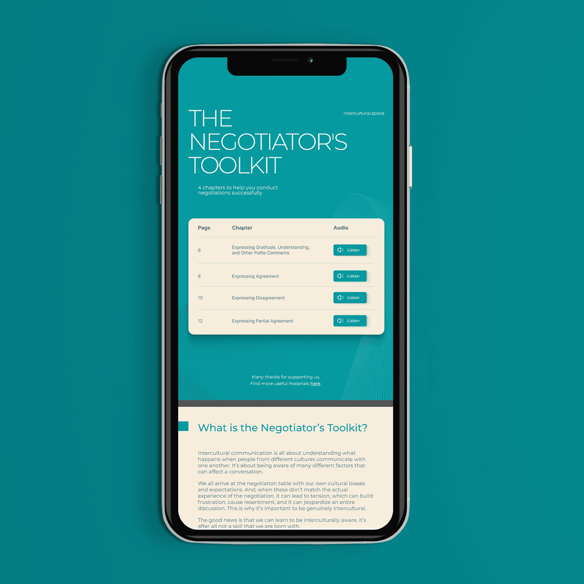 THE NEGOTIATOR'S TOOLKIT - Buymeacoffee