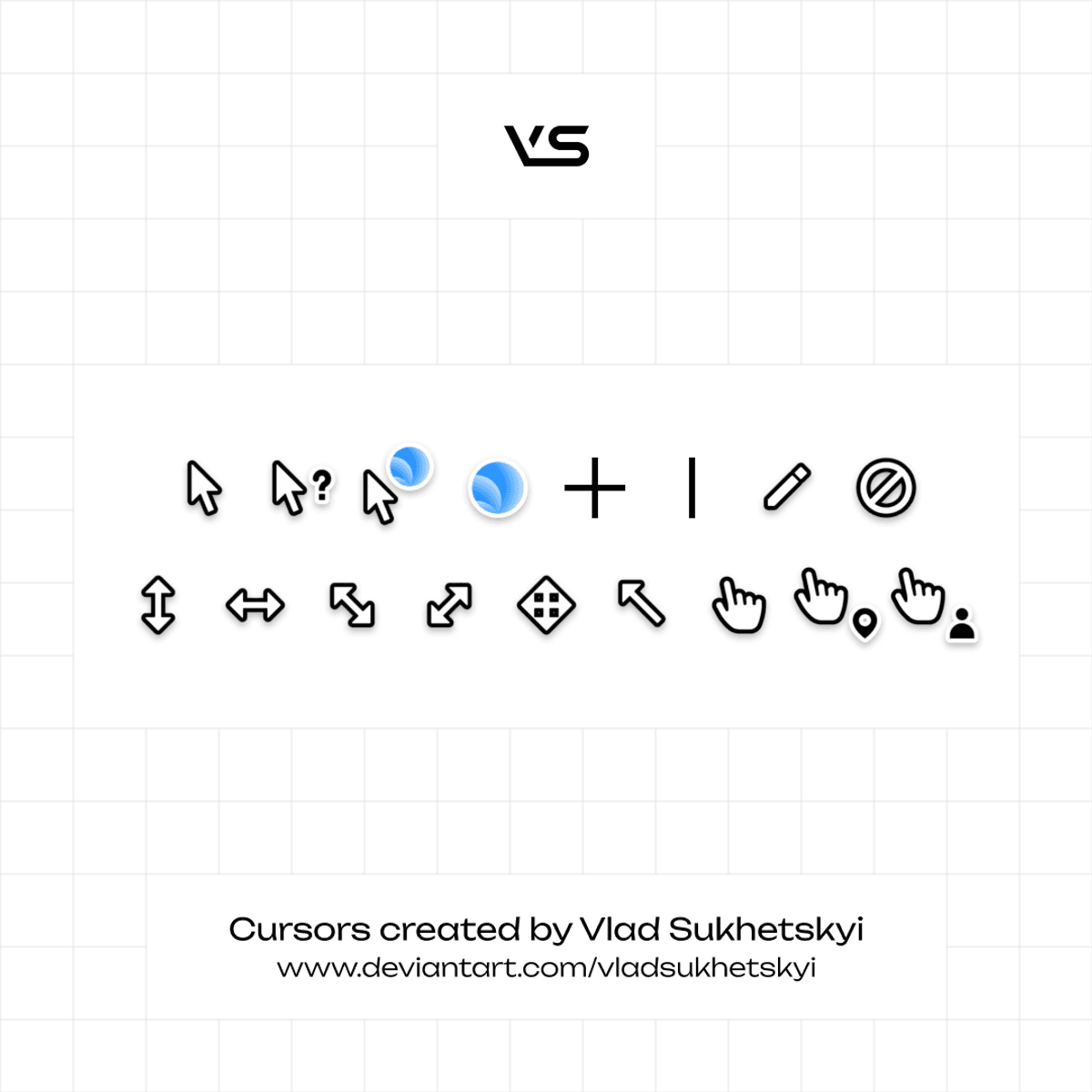 VS Cursors 20.0 Extended Light - Buymeacoffee