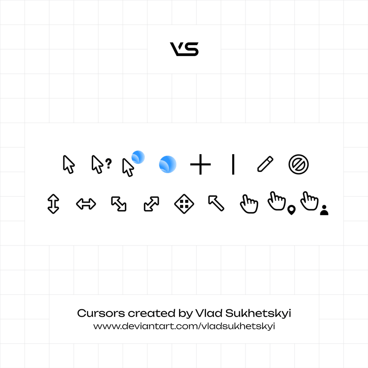 VS Cursors 20.0 Extended Light - Buymeacoffee