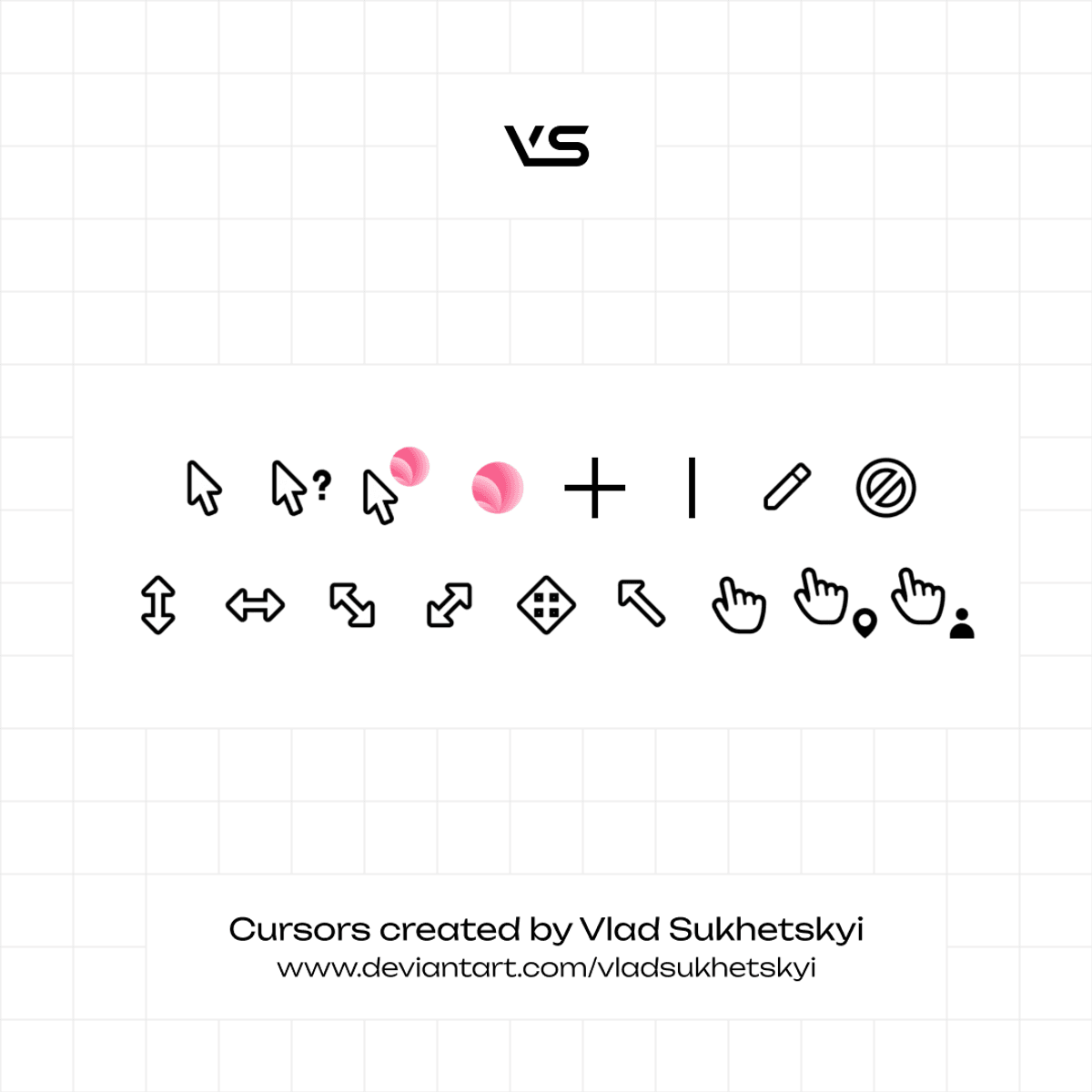 VS Cursors 20.0 Extended Light - Buymeacoffee