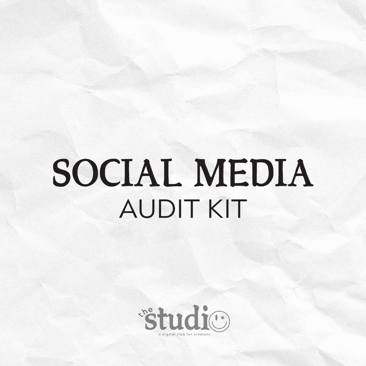 Social Media Audit Kit - Buymeacoffee