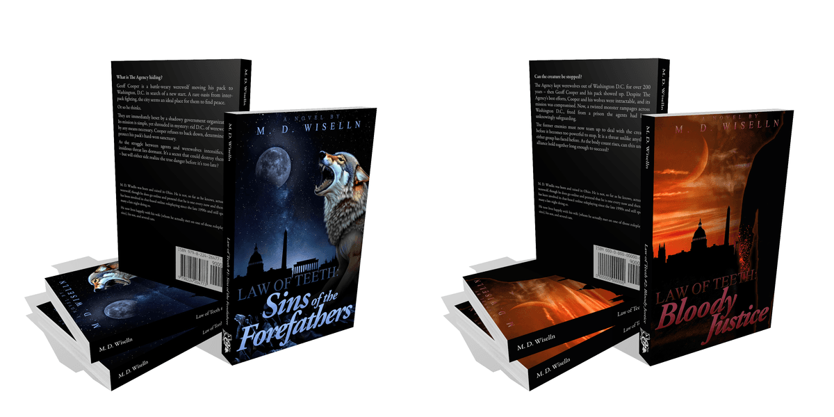 Law of Teeth #1 and #2 (Signed Copies) - Combo Pack - Buymeacoffee